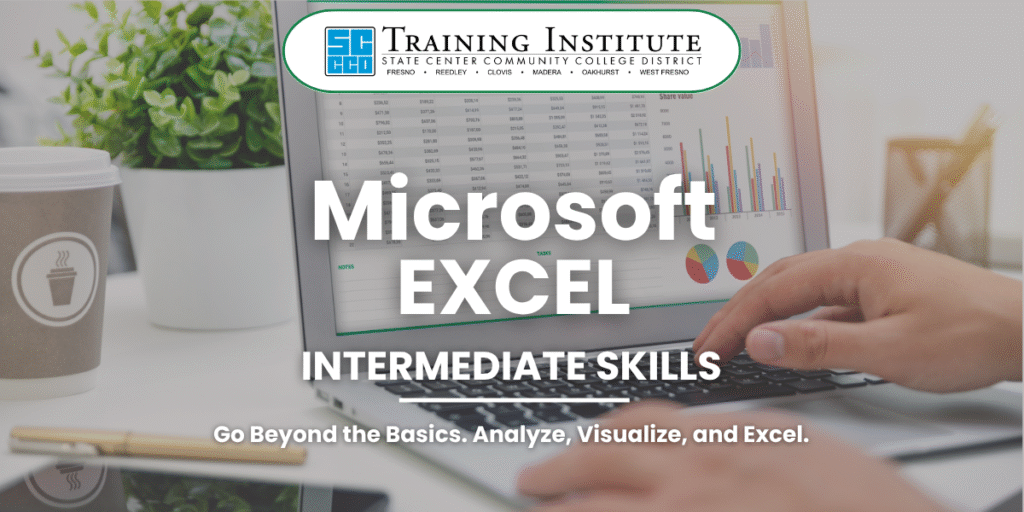 Microsoft Excel – Intermediate Skills – Training Institute, SCCCD